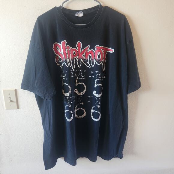 Slipknot | Shirts | Slipknot Shirt 200s Yk 555 666 Concert T Xxl | Poshmark